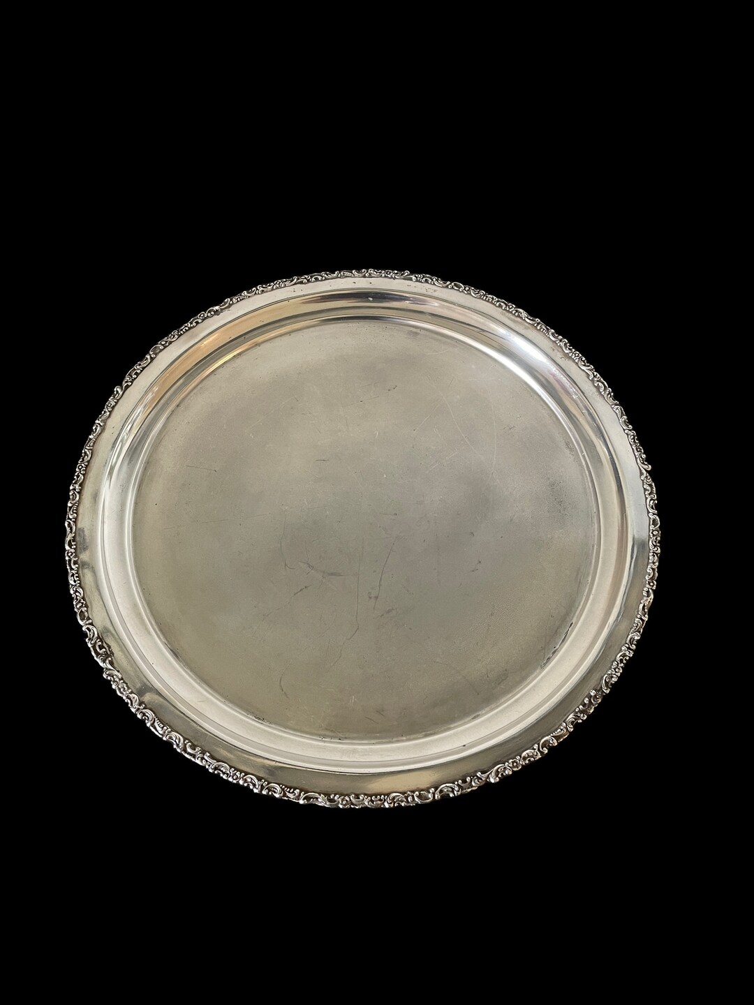 Vintage Colonial Silver Co Quadruple Plate Portland Me-round - Etsy