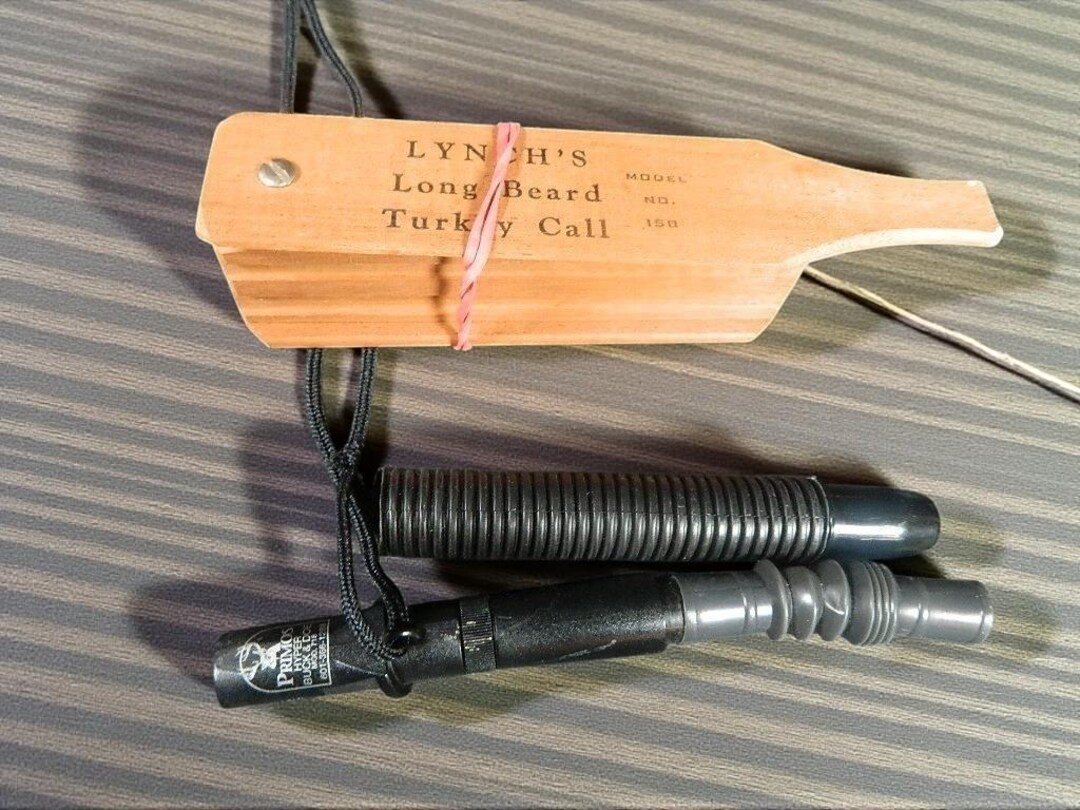 Lynch’s Long Beard Turkey Call Model 150 + Primos Turkey Calls ...