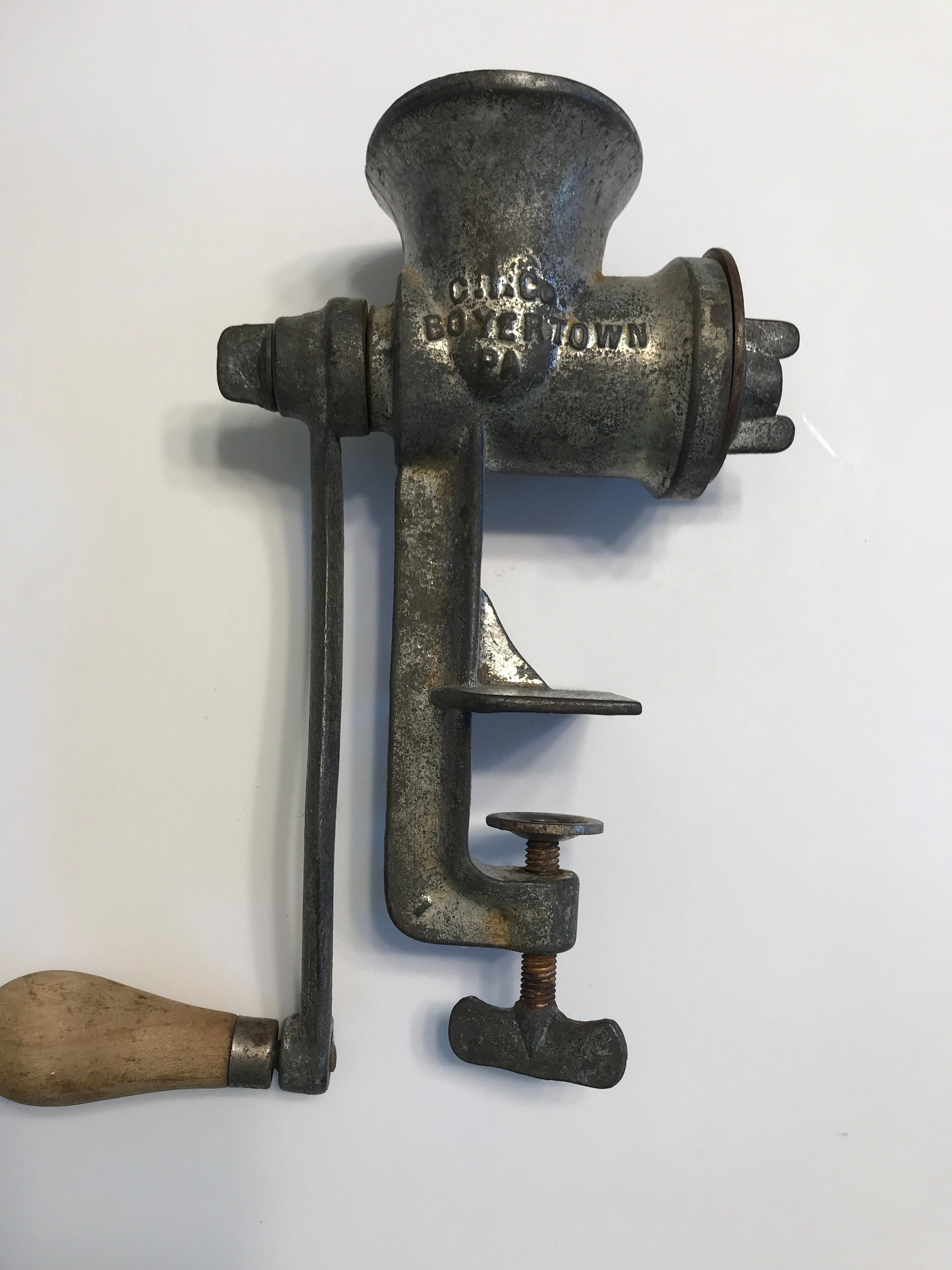 Vintage Cast Iron Keystone 10 Tabletop Meat Grinder C.I. Co - Etsy