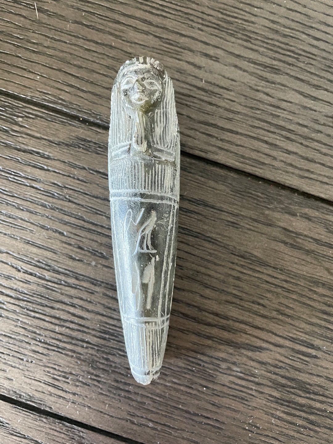 Souvenir Soapstone Mummy Casket Box Hand Carved Hieroglyphics - Etsy