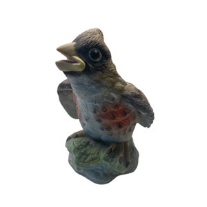 Rare Boehm Fledgling Cardinal Figurine by Edward Marshal Boehm-made in ...
