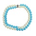Vintage Simulated /turquoise Blue Pearl Bead and Fresh Water Pearl ...
