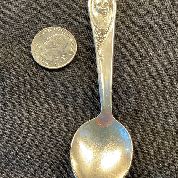 Vintage Baby Spoon - Etsy