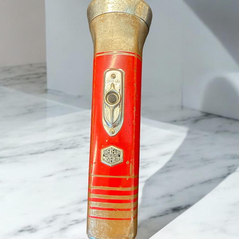 Antique Flashlight - Etsy
