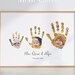 Luxury Handprint Art | Sibling Keepsake | Sibling Handprint | Mommy ...