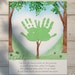 Daddy Handprint Poem Tree Handprint Art Craft Fathers Day - Etsy