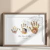 DIGITAL Sibling Handprint Art Mommy Gift Grandparent's Gift ...