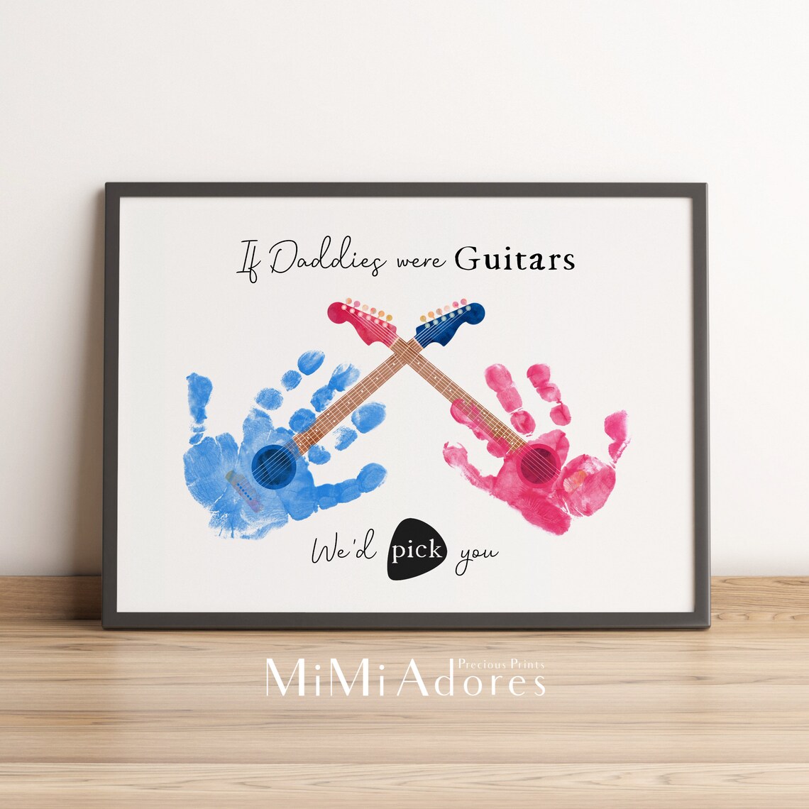 Handprint Art Craft Fathers Day Daddy Kids Baby Toddler - Etsy