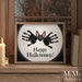 Bat Happy Halloween Handprint Art Craft Printable - Etsy UK