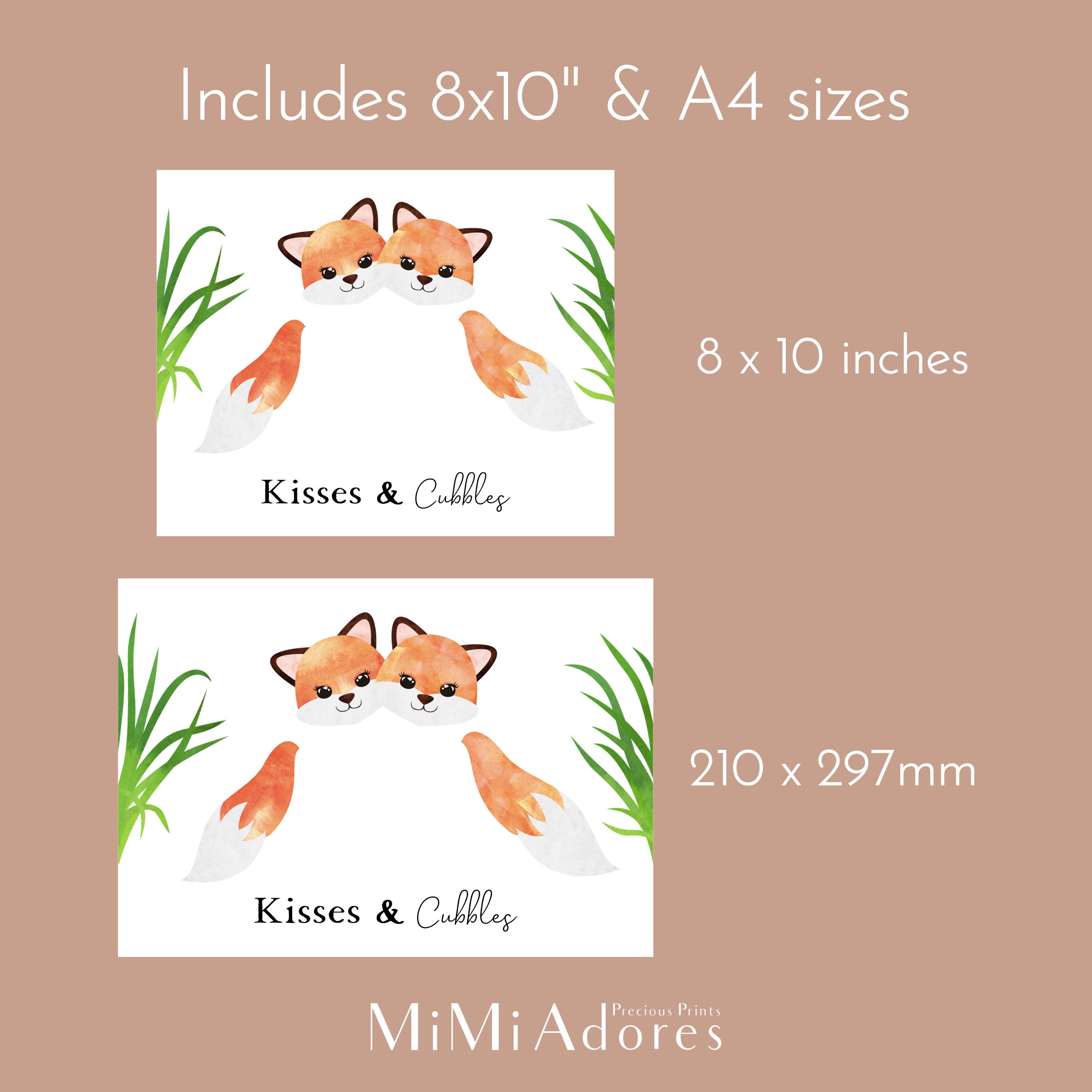 Fox Handprint Printable | Kids Handprint Activity Craft | Autumn ...