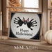 Bat Happy Halloween Handprint Art Craft Printable - Etsy UK