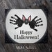 Bat Happy Halloween Handprint Art Craft Printable - Etsy UK