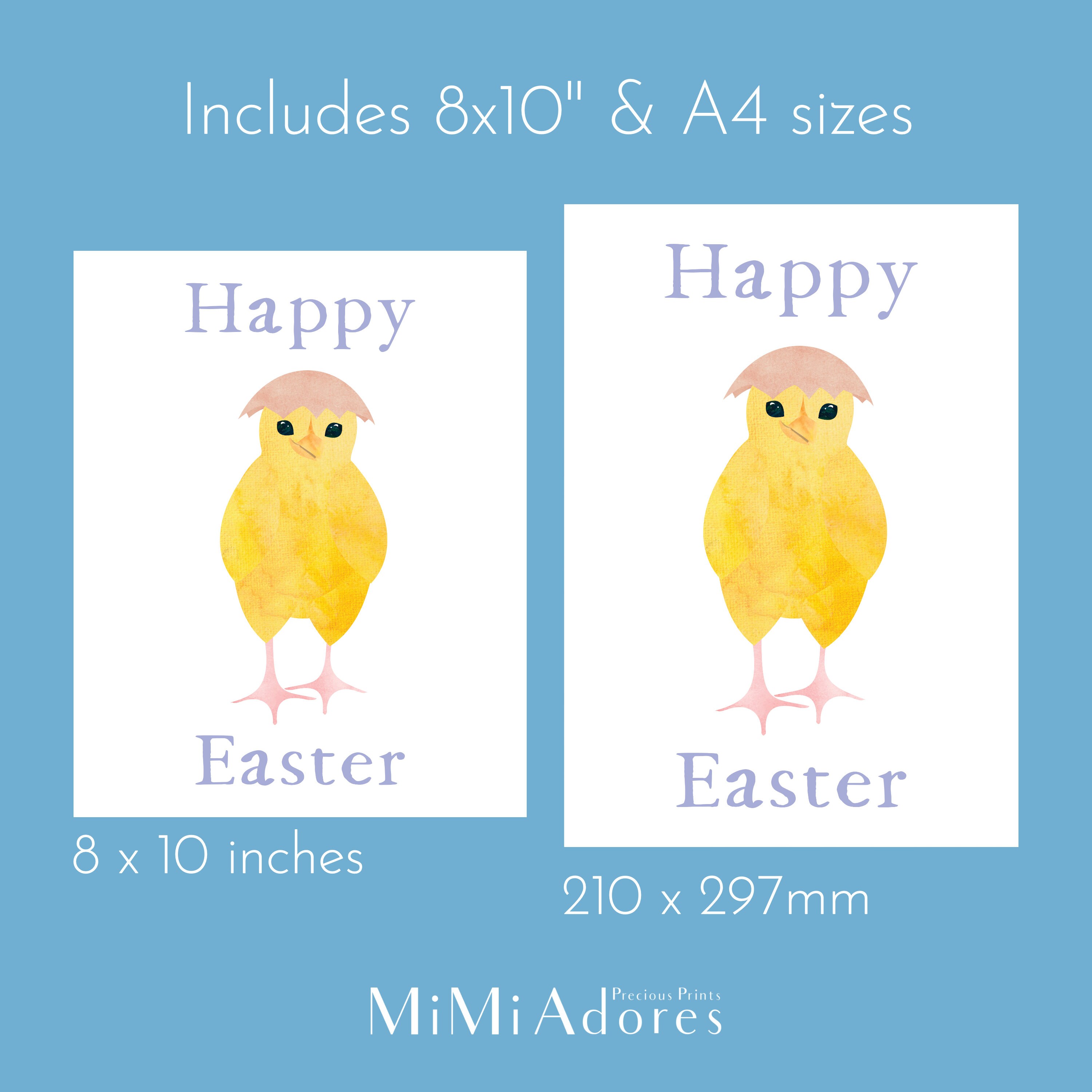 Easter Chick | Handprint Hand Art Craft | Easter Handprint | Kids ...