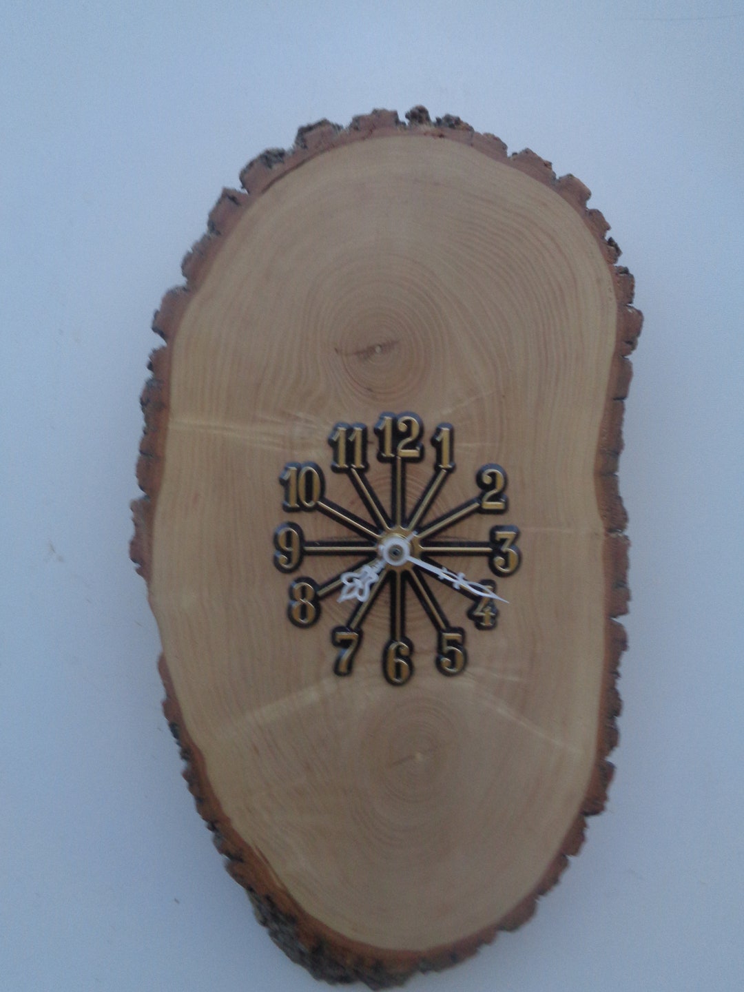 Oval Ash Clock - Etsy