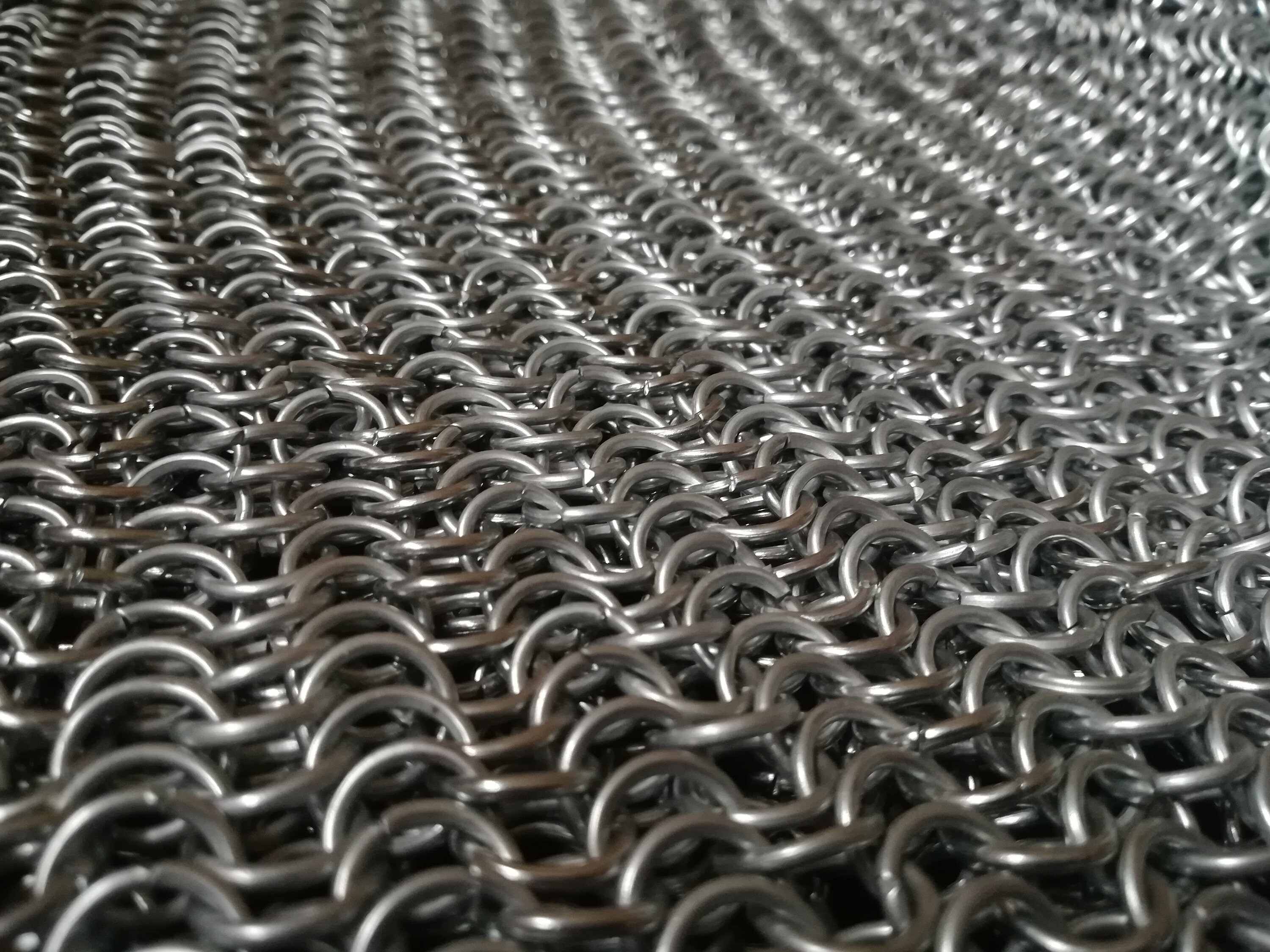 Chainmail Fabric Jump Ring Fabric Chainmaille Armour - Etsy UK
