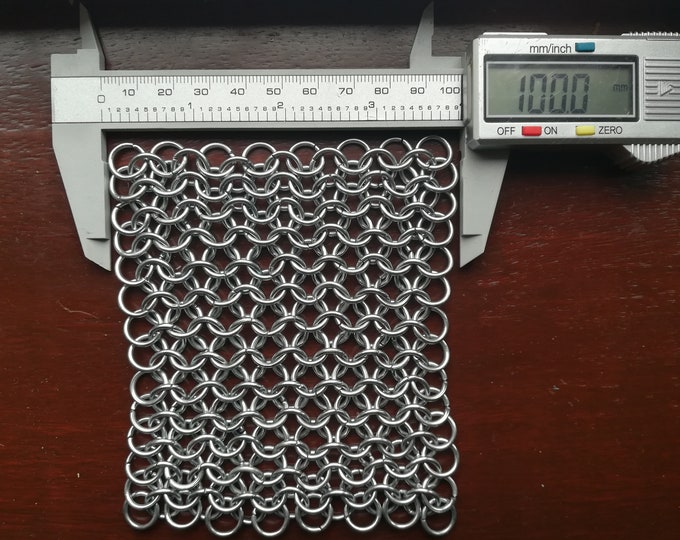 Chainmail Fabric, Jump Ring Fabric, Chainmaille Armour - Etsy