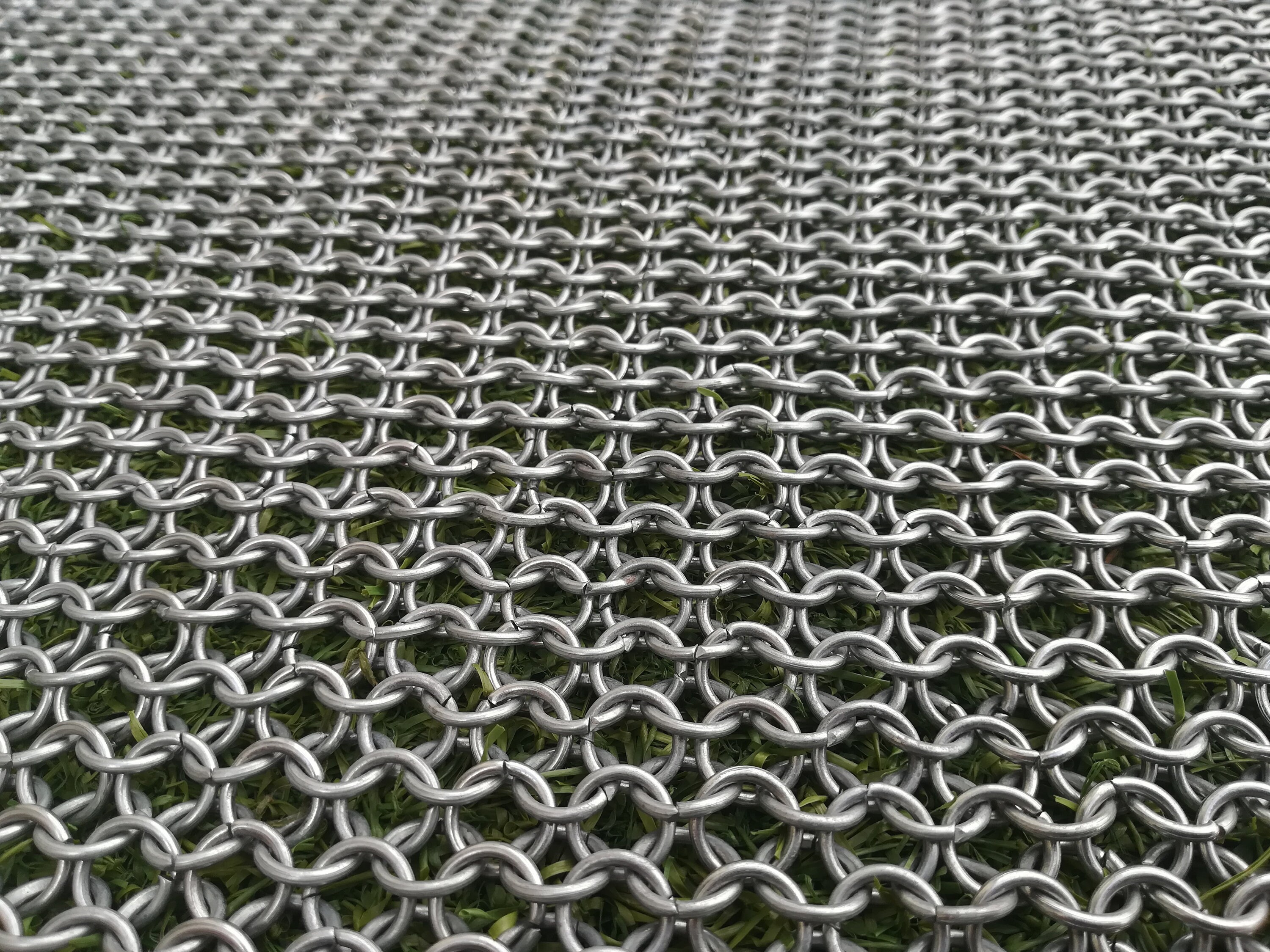 Chainmail Fabric Jump Ring Fabric Chainmaille Armour - Etsy UK