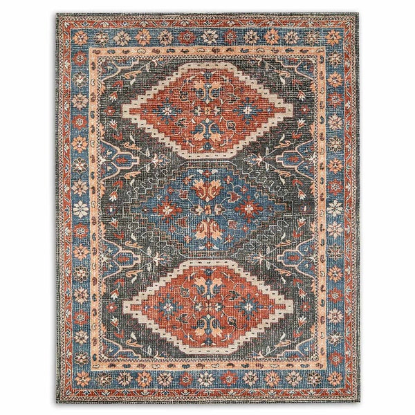 Blue Persian Rug - Etsy