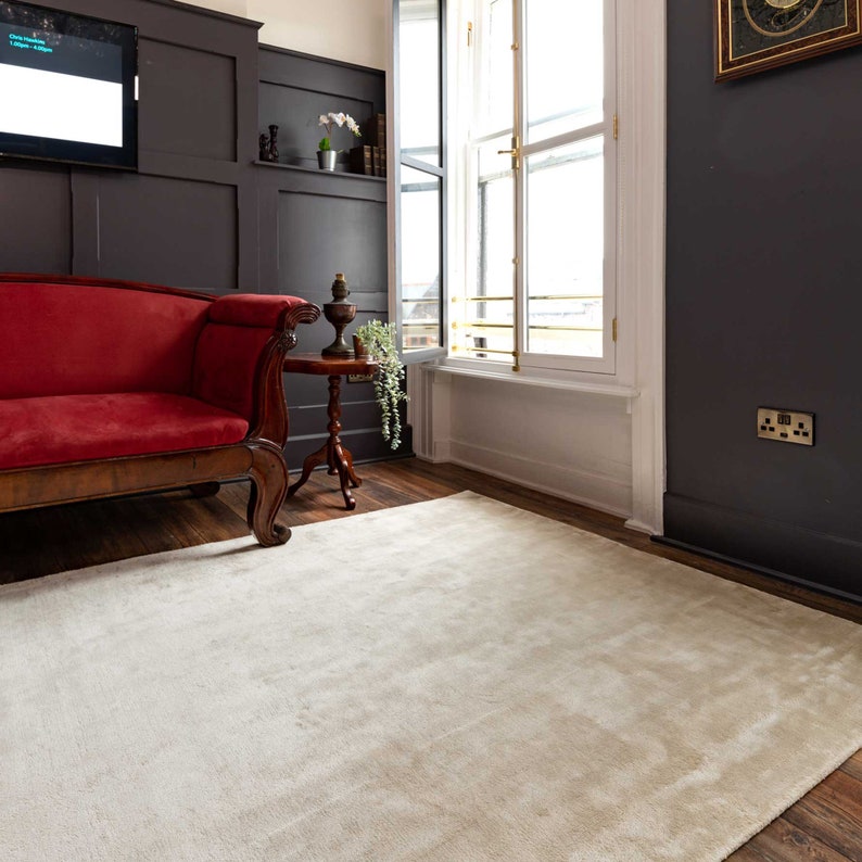 Viscose Silk Rug Luxury Rug Area Rug Viscose Rug Living - Etsy