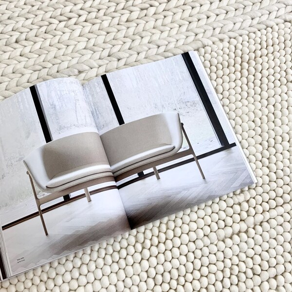 Pebble Rug - Etsy UK