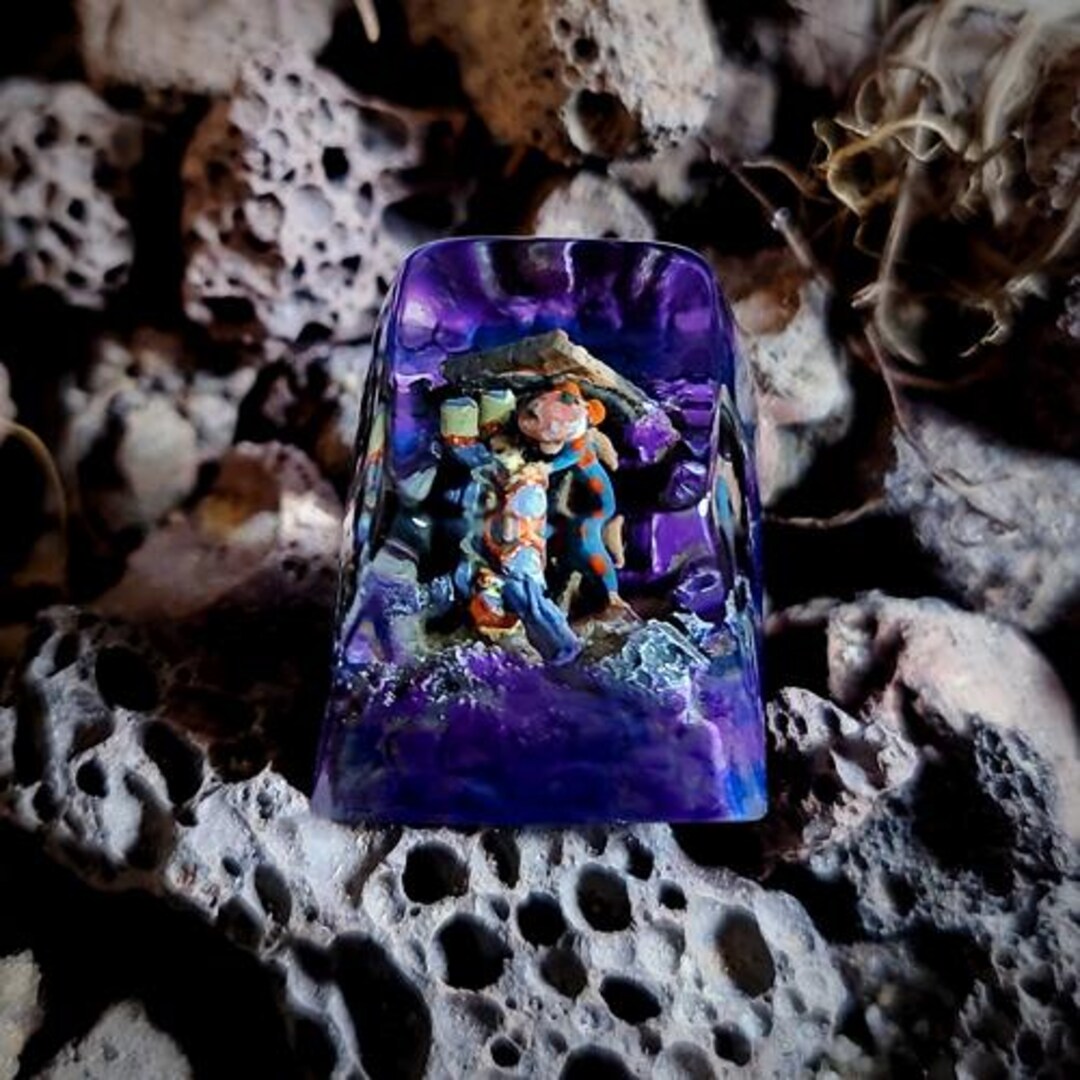 Rocket Keycap, Mechanical Keyboard Button of Character Rocket in ...