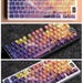 135 Keys Van Gogh Keycaps Translucent PBT Double Shot Side Print Shine ...