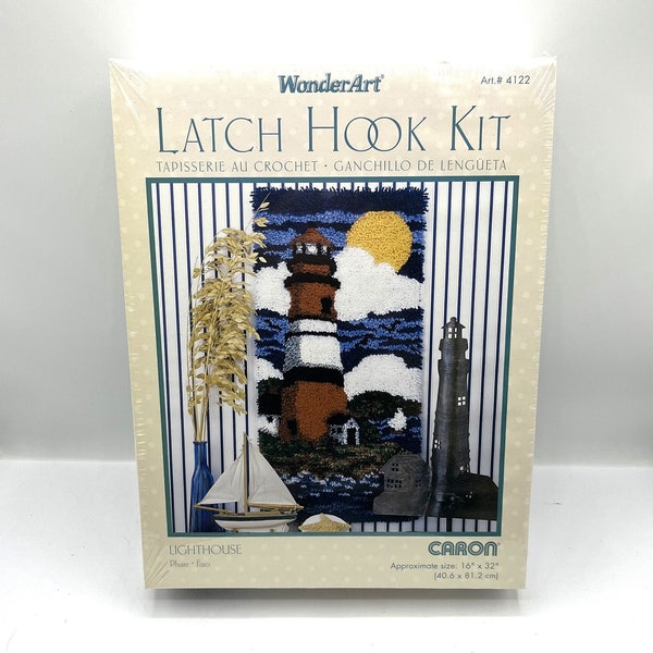 Lighthouse Latch Hook - Etsy