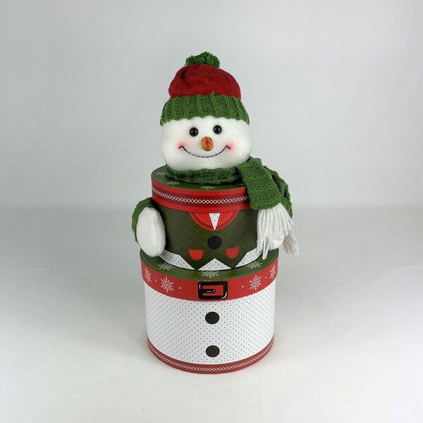 Snowman Box - Etsy