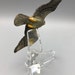 Intricately Detailed Eagle Figurine on Crystal Base by TFM Made in ...