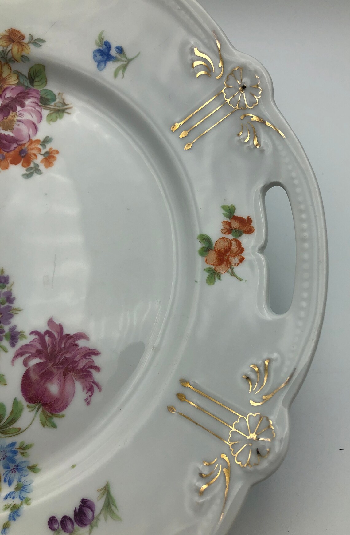 Early 1940's Fine China Plate Made in Germany With Double | Etsy