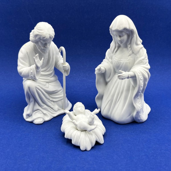 Porcelain Nativity - Etsy