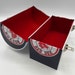 Boston Red Sox Stadia Tins Toolbox Purse Snack Box W Red Fabric Lining ...