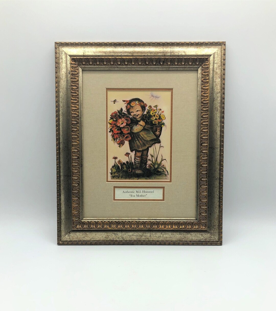 Authentic Hummel Signed Print "for Mother" Vintage 1981. Double Matted ...