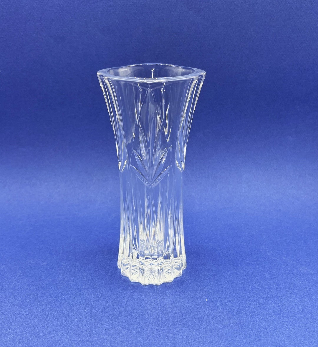 Vintage Lead Crystal Bud Vase Royal Highlights Princess House 6.5" - Etsy