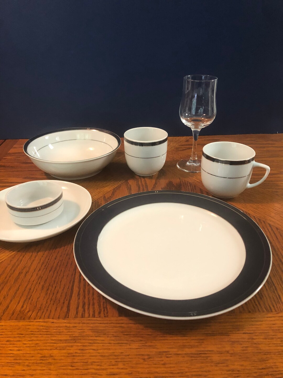Vintage Delta Air Lines First Class China Service by AMKO, Place Set of ...