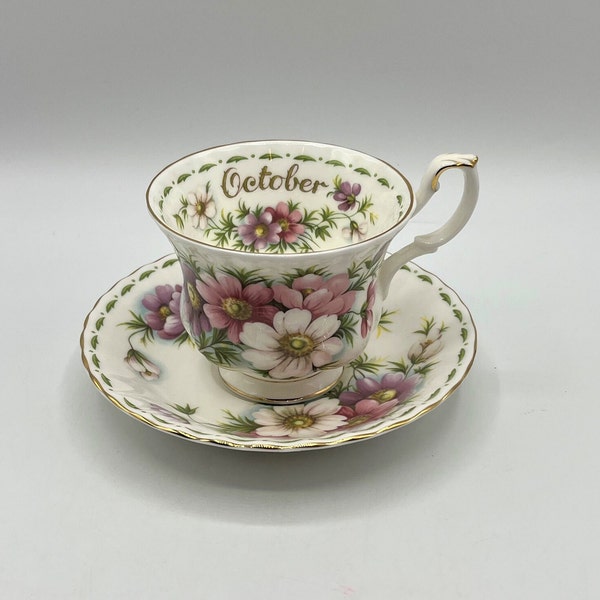 Royal Albert 1970 Flowers of the Month Tea Cup - Etsy