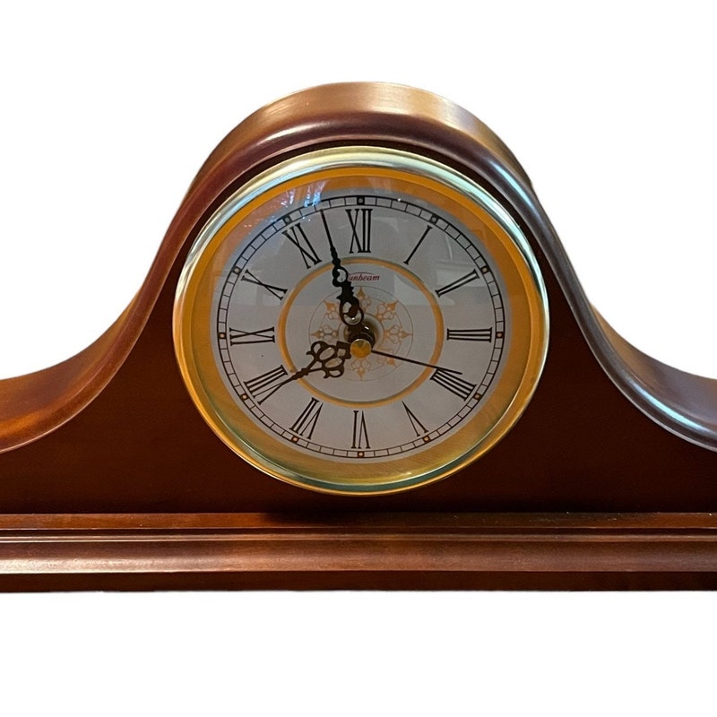 Wood Mantle Clock - Etsy