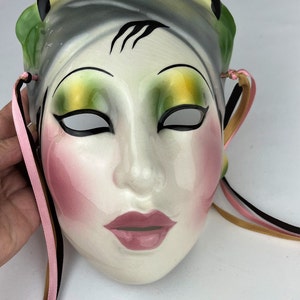 Rare Vintage Clay Art Mask by About Face/clay Art San Francisco. Unique ...