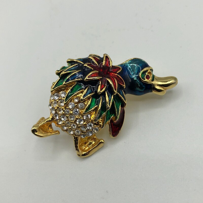 Duck Brooch - Etsy