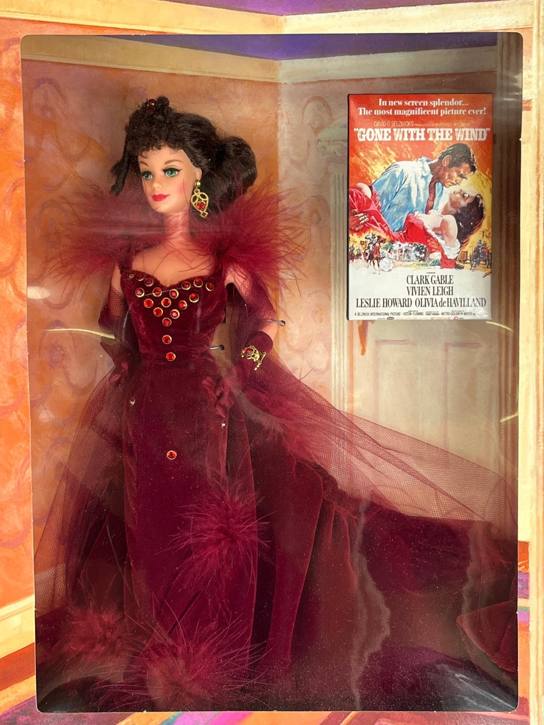 Scarlett O'hara Barbie Doll From the Hollywood Legends Collection. Gone ...