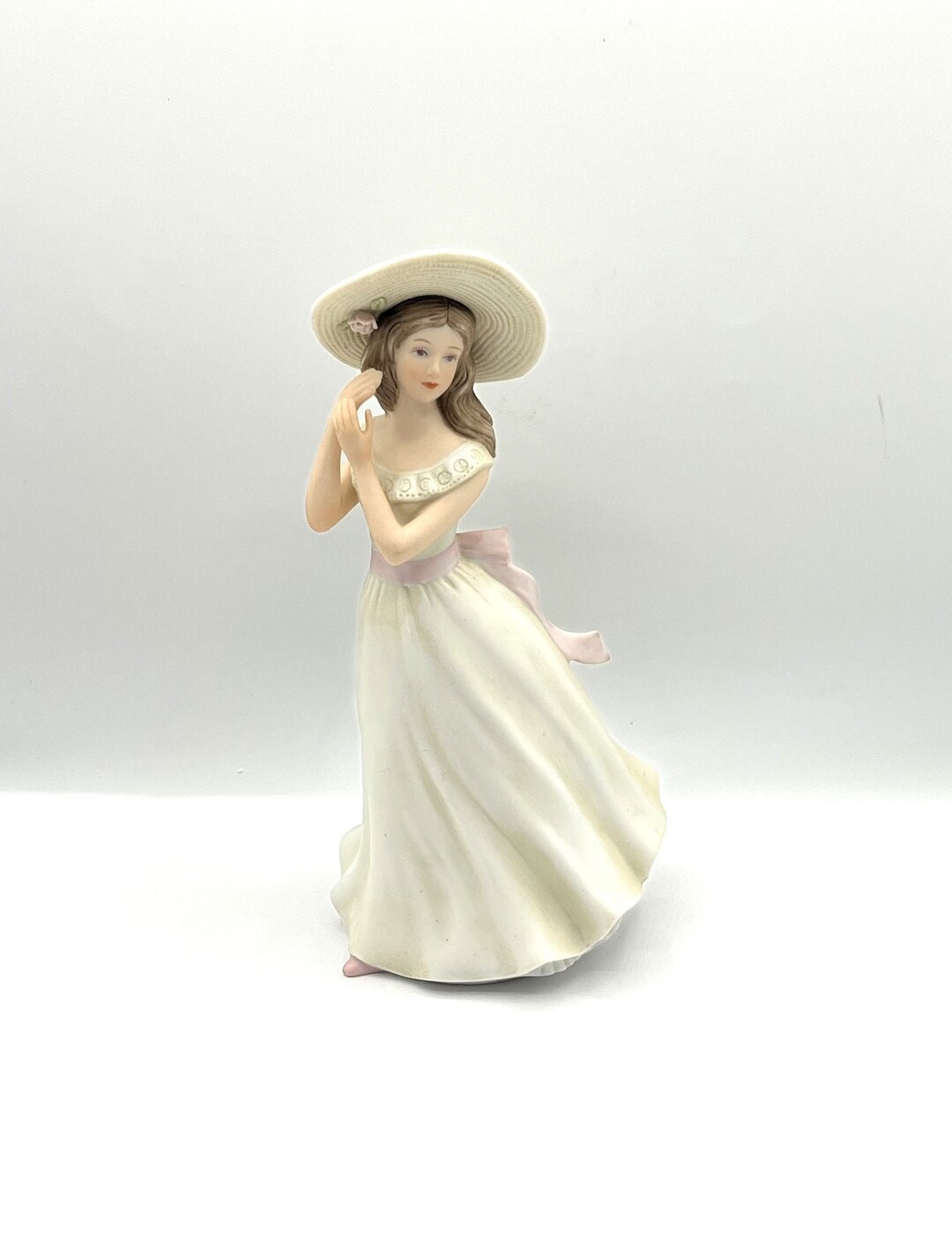 Home Interiors Masterpiece Porcelain Figurine Melanie 1996 Engraved ...