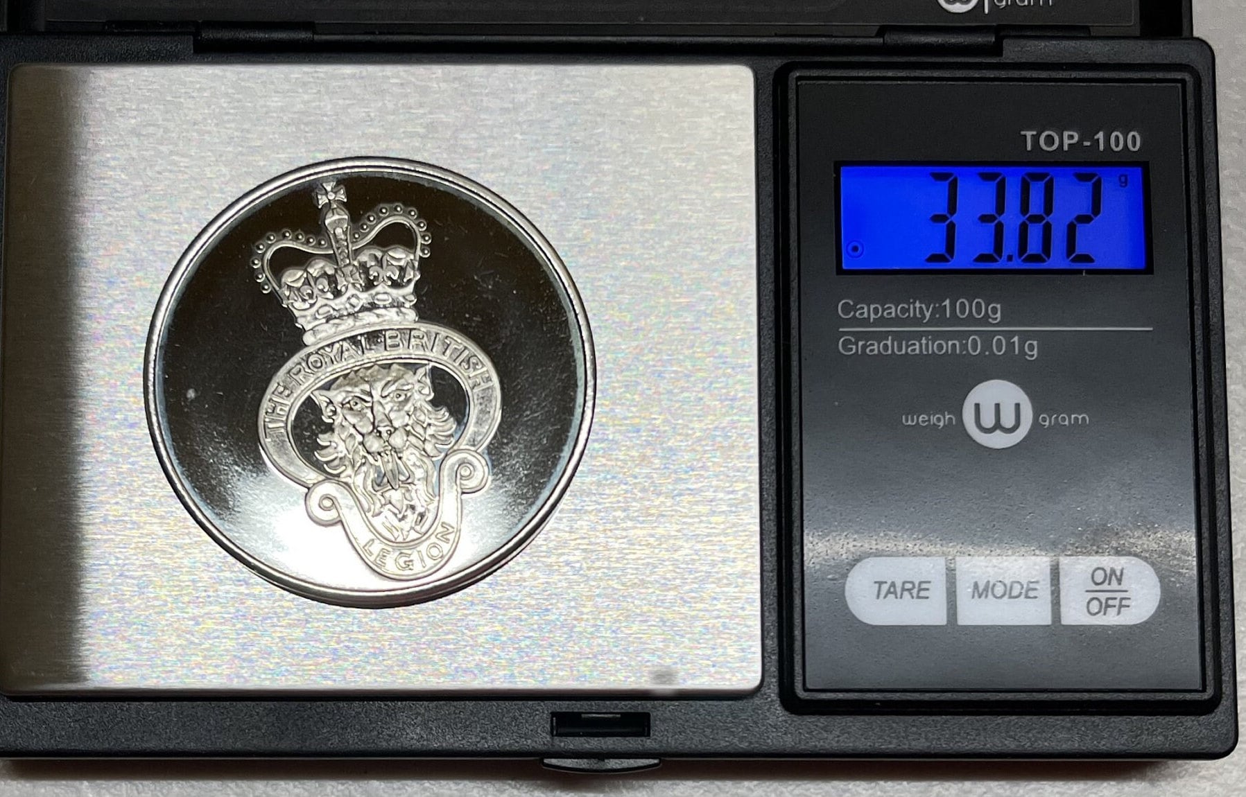 Tower Mint London England Royal British Legion Diamond Jubilee 1921 ...