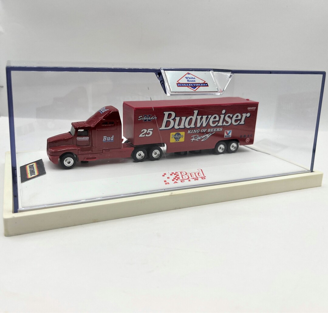 1995 Budweiser Racing Die Cast Tractor Trailer by Matchbox for White ...