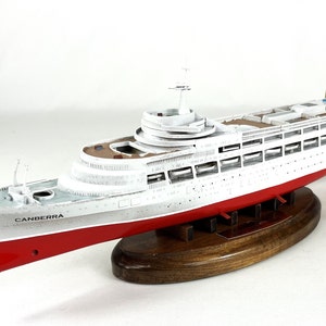 Model Ocean Liner Cruise Ship Model SS Canberra Model Passenger Ship 1: ...