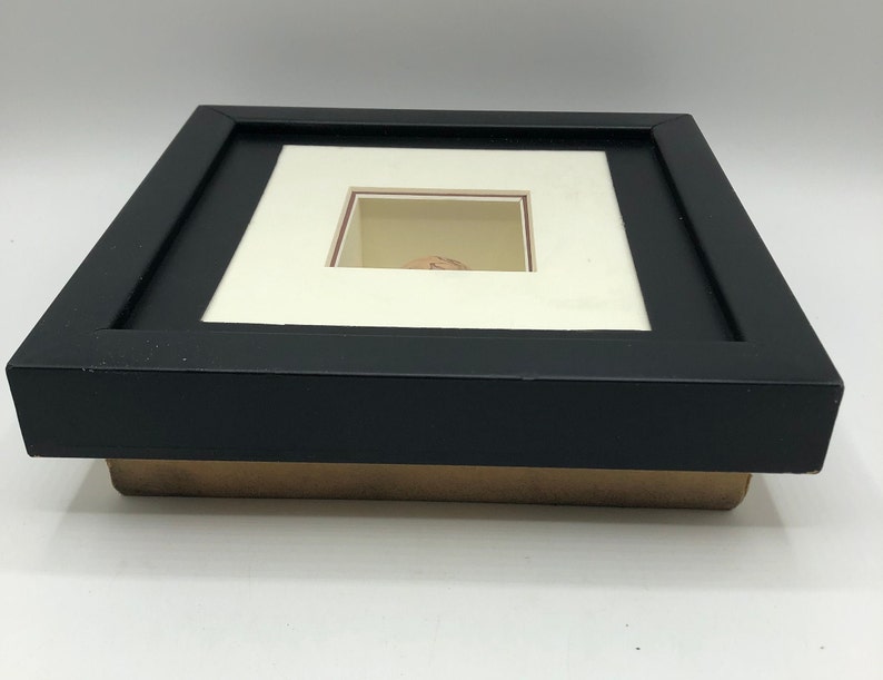 Miniature Tea Pot of Pottery or Wood in Shadowbox Frame With - Etsy