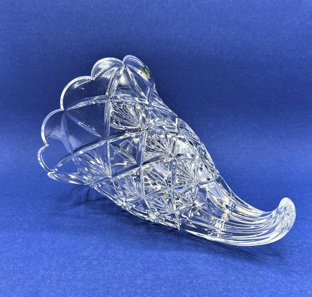 Shannon Crystal Designs of Ireland Crystal Cornucopia Made in Czech ...