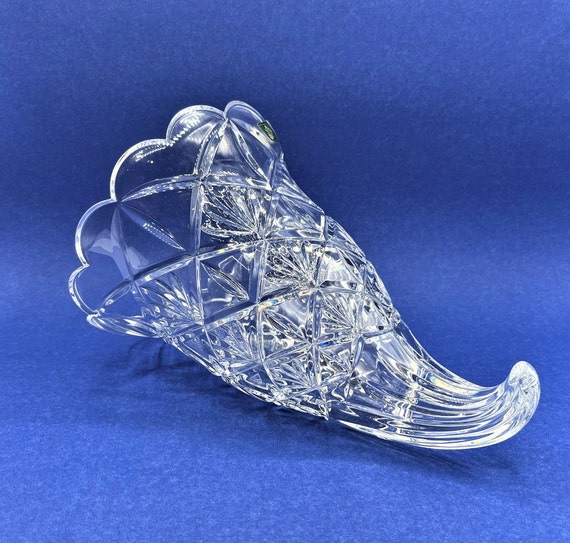 Shannon Crystal Designs of Ireland Crystal Cornucopia Made in - Etsy