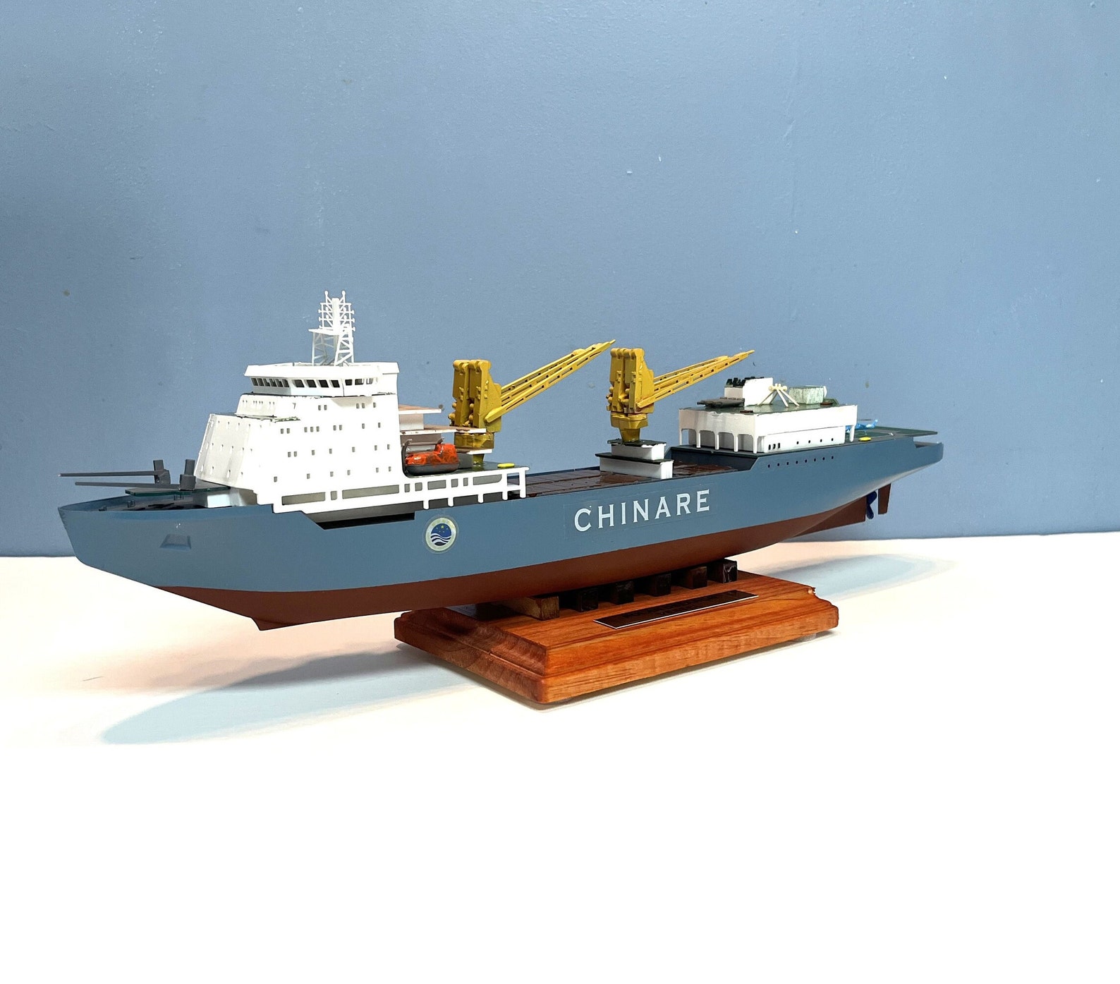 Model Ship Polar Research Vessel Cargo Ship Model Ocean Liner Model 1: ...