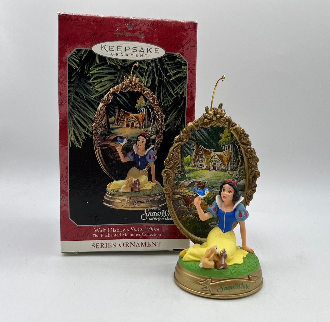 Disney's Snow White 1998 Vintage Hallmark Keepsake Ornament Enchanted ...