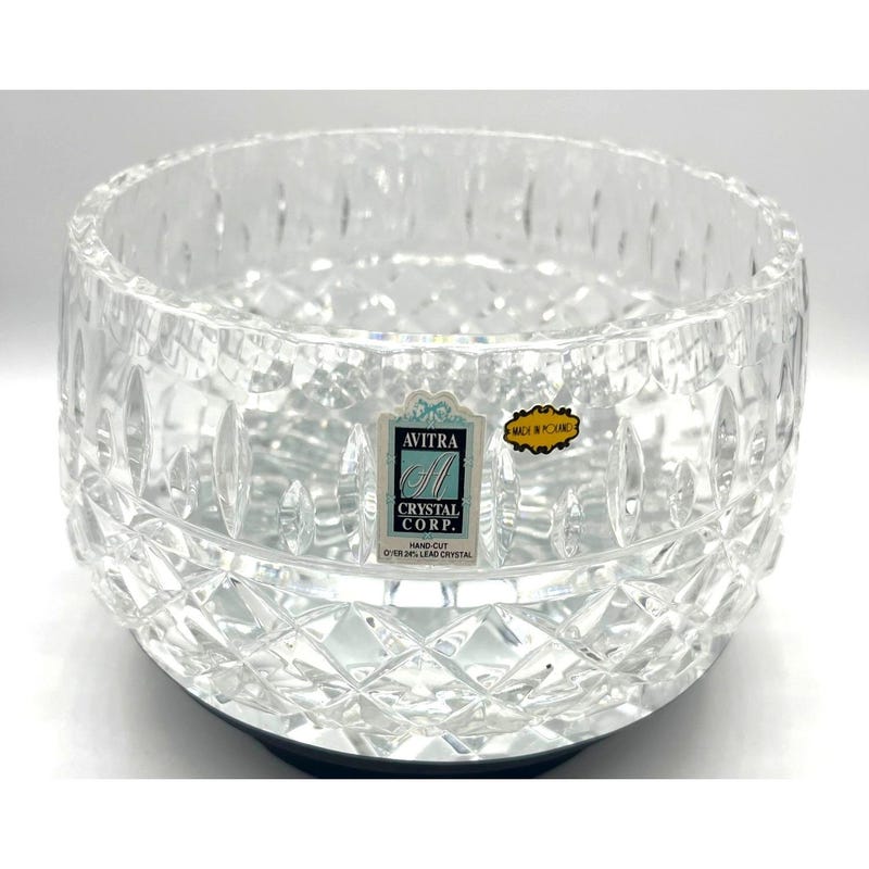 Made in Poland 24% Lead Crystal - Etsy